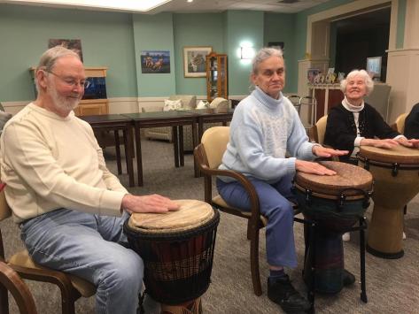 Drum Circles for Seniors | Welcome to Kane Community Music